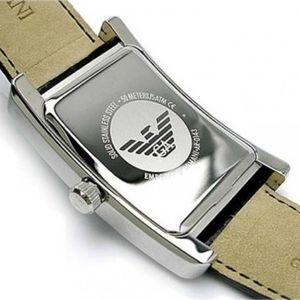 Emporio Armani | Accessories | Emporio Armani Ar43 Black Dial Leather ...